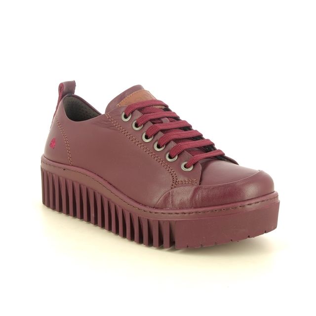 ART Brighton 1535 Wine leather Womens lacing shoes 11535-11670